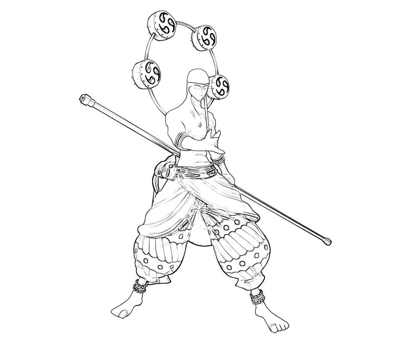 One Piece Enel Character | How Coloring