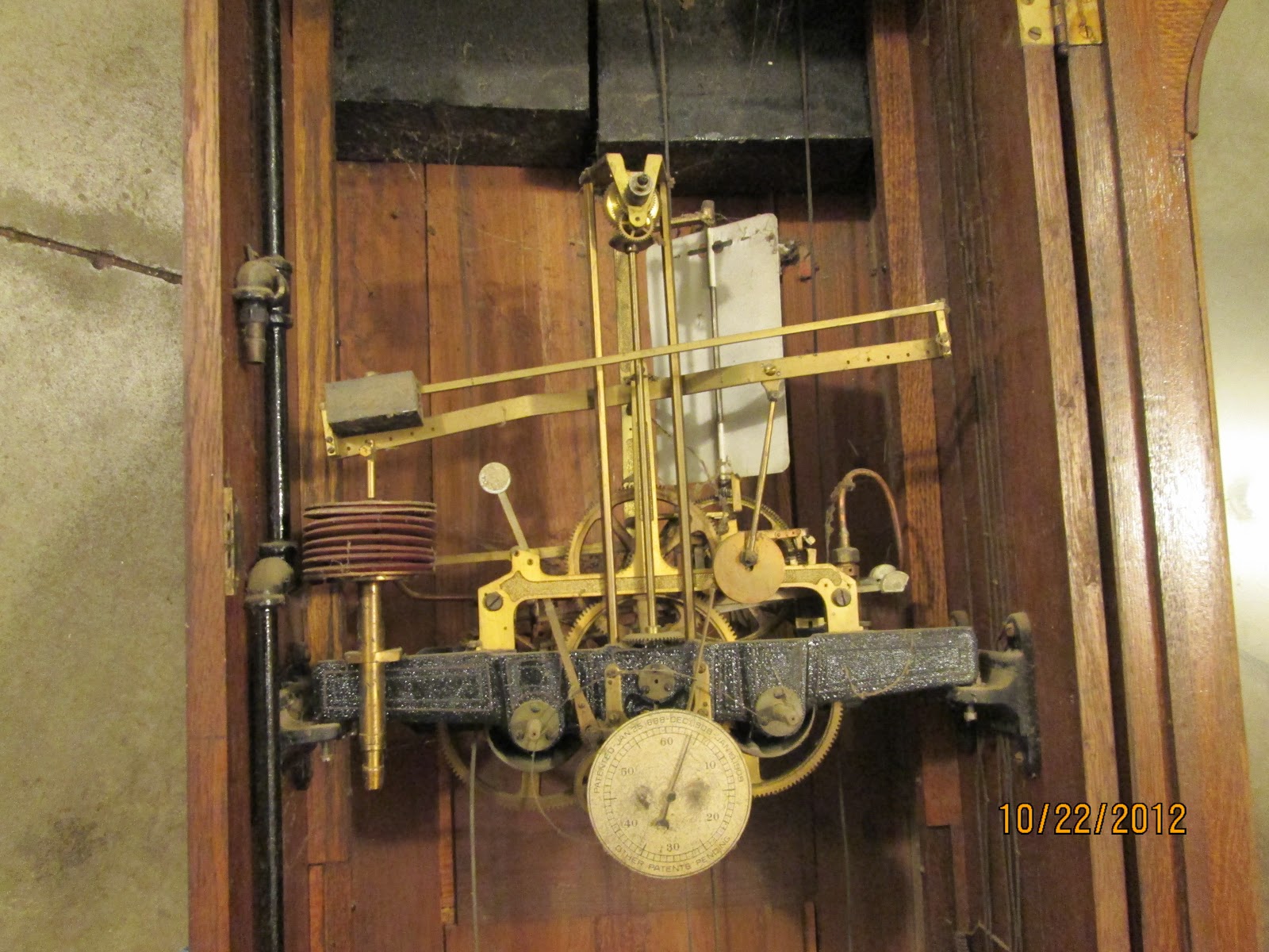 Hahl Pneumatic Master Clock