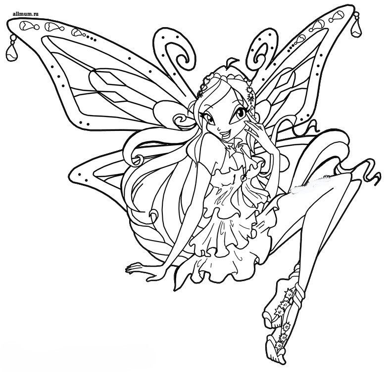 Desenhos para Colorir e Imprimir: Desenhos para Colorir das Winx Club ...