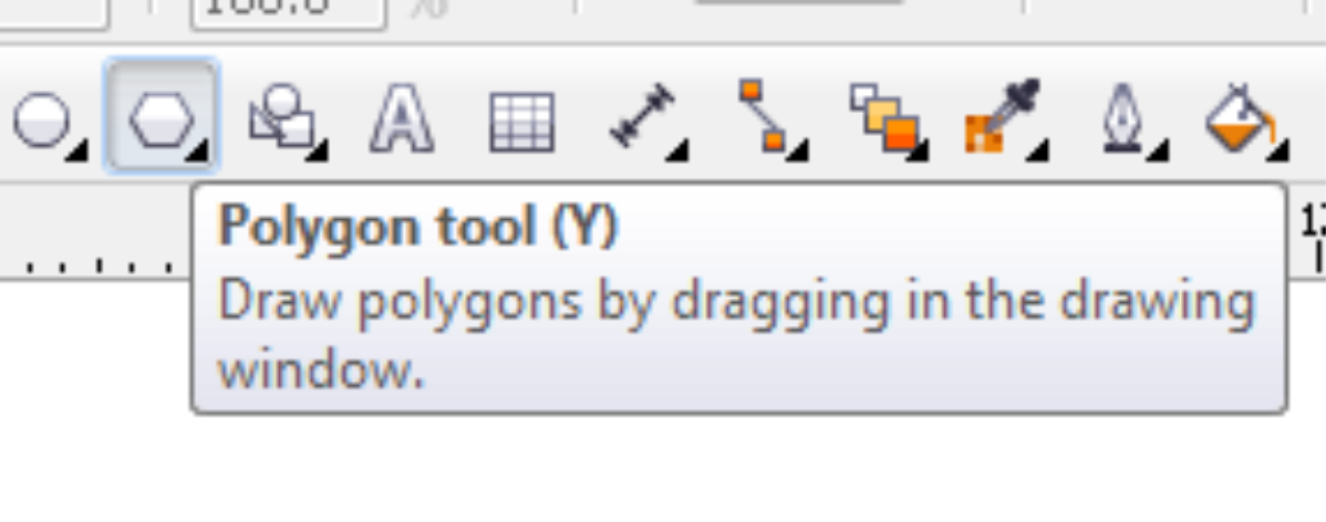 Membuat Background Poster dengan Polygon tool di Corel Draw | Belajar ...