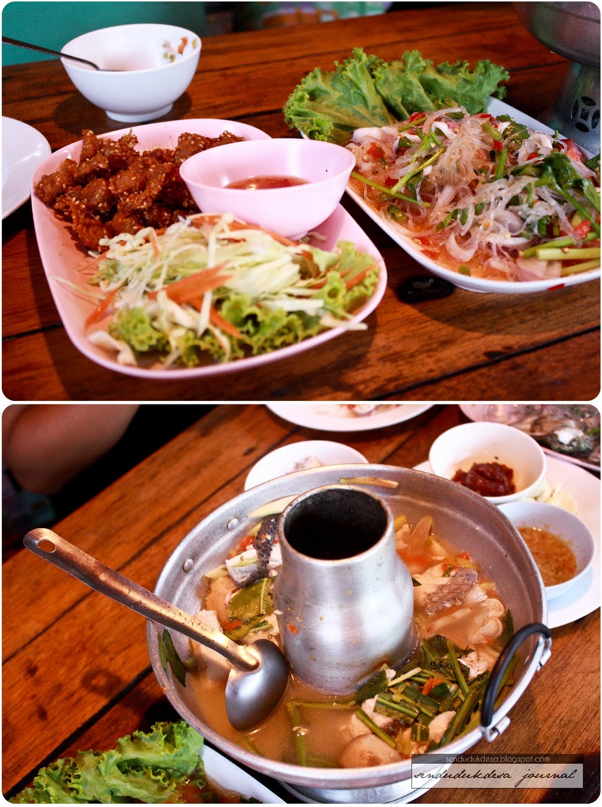 sendudukdesa journal: Water View Restaurant - Danok, Thailand