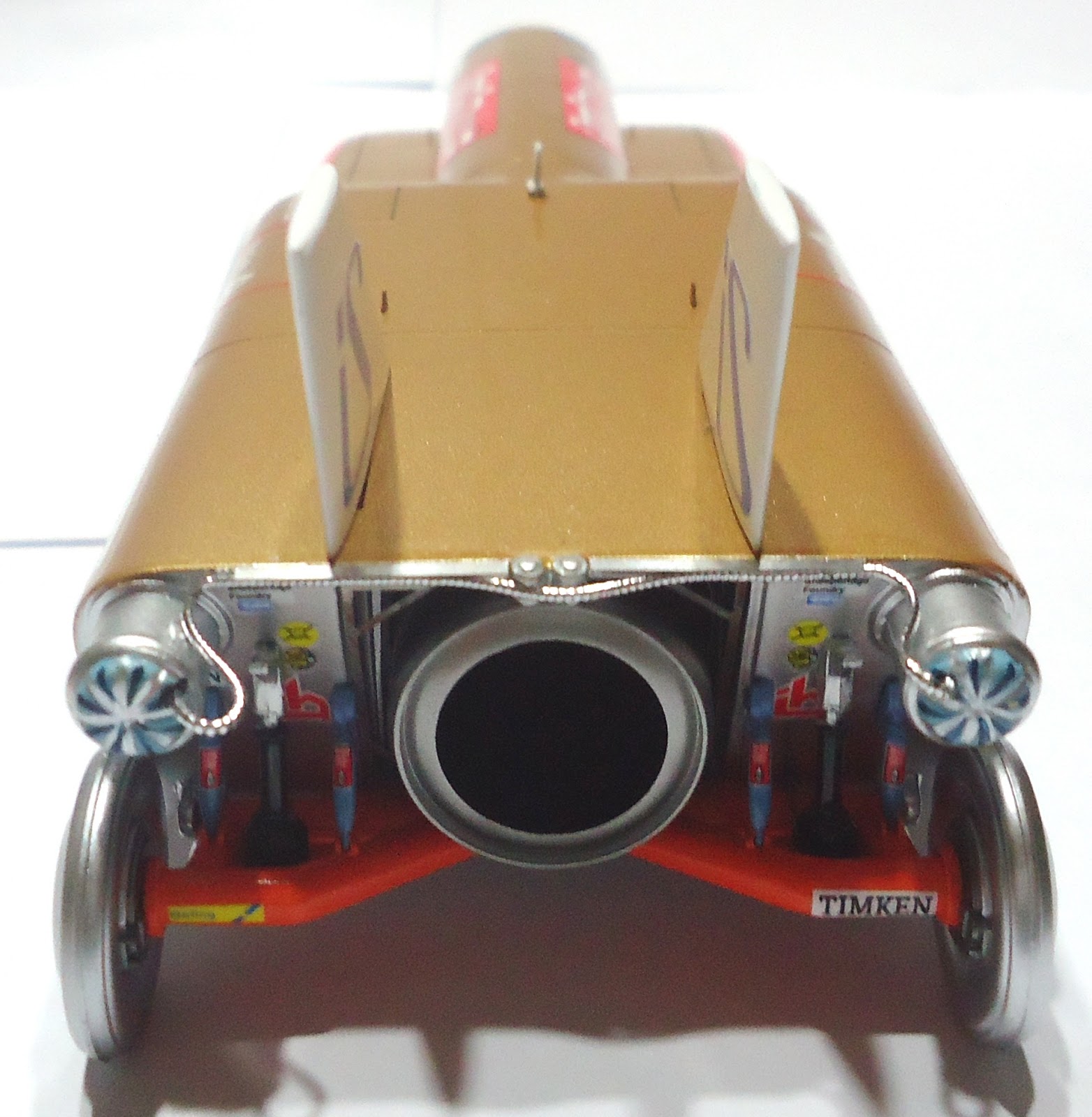 MABRAMCUB Coleccion de autos diecast 1/43: Thrust II LSR