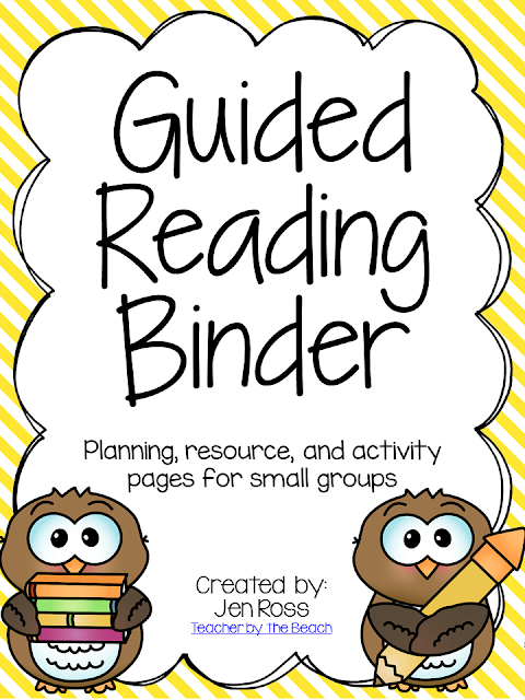 Guided Reading - All in One Sheet - Teacher by the Beach