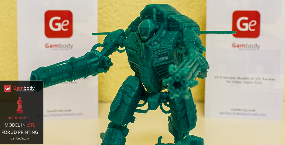 Warhammer 40K - TAU XV109 Y'Vahra 3D Printing Files | Nixon's 3D Models