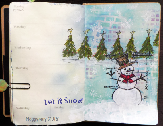 Meggys Way: Diary Day.... Let it snow