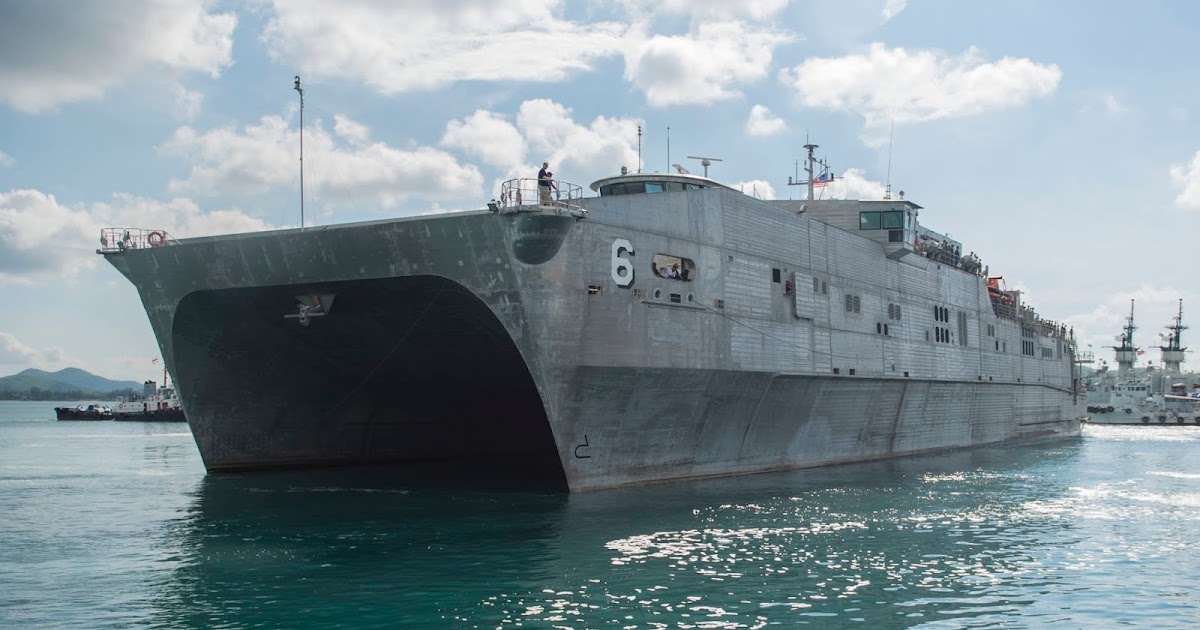 AAG_th บันทึกประจำวัน: สหรัฐฯส่งเรือลำเลียงความเร็วสูงชั้น Spearhead ...