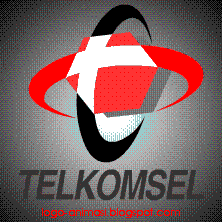 ANIMASI LOGO TELKOMSEL | GAMBAR BERGERAK FORMAT GIF