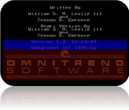 ATARI 8-bit Ads: Omnitrend's Universe