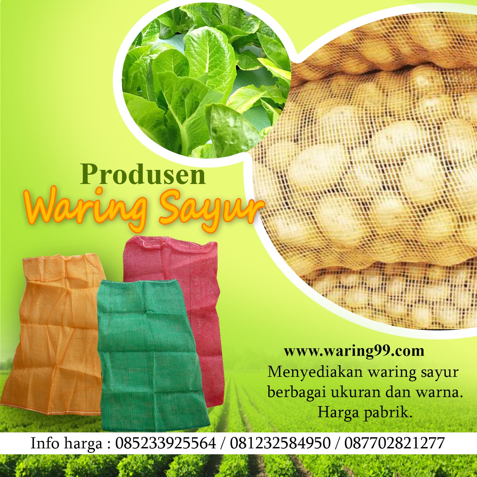 Kegunaan Waring Sayur Dalam Pertanian, Lebih Awet Dan Kuat - Jual ...