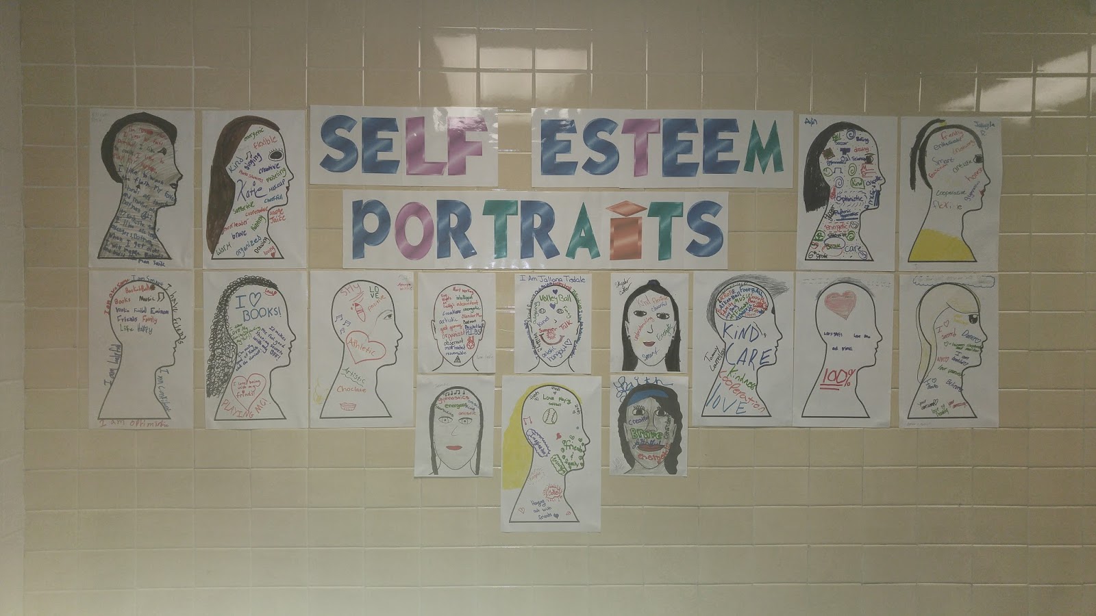 Elementary School Counselors Corner: Self-esteem Portraits