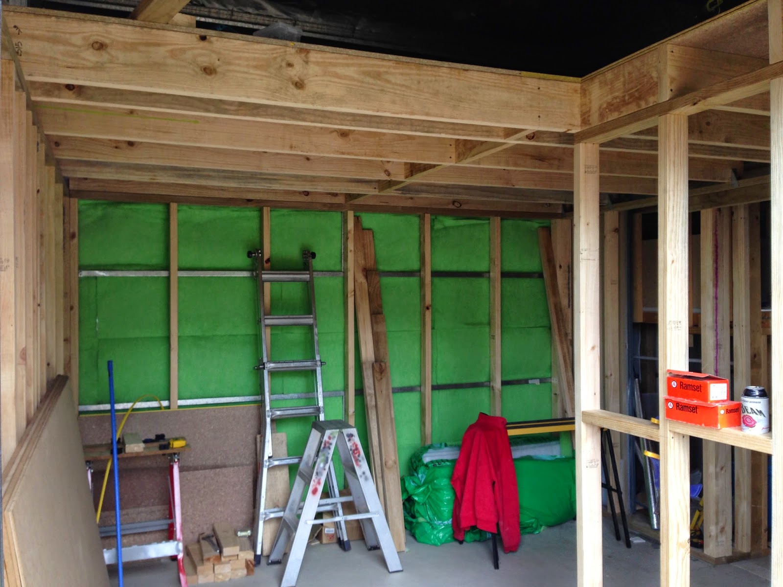 Shed Plans Online: Extension Framework Finished | Shed plans hip roof