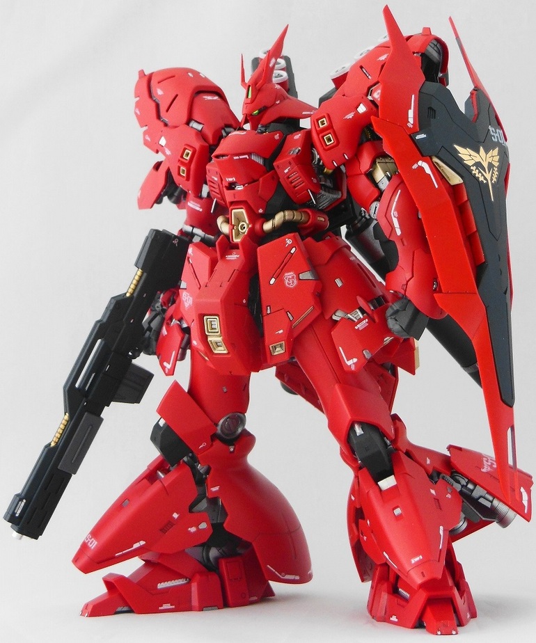 Painted Build: RG 1/144 MSN-04 Sazabi