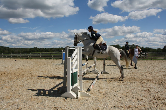 Cowfeathers Farm to Foxcroft Farm: Jumping Grids- Pony Club Style!