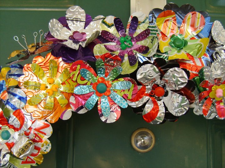 by Annette: Aluminum Flowers