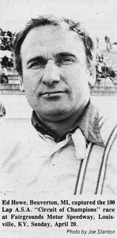 Midwest Racing Archives: 1975 - Howe Wins Louisville ASA 100-Lapper