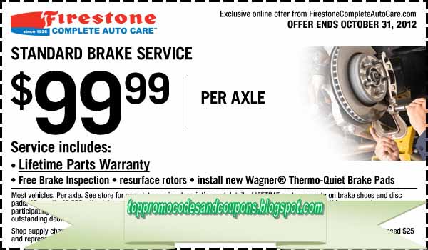 Free Promo Codes and Coupons 2023: Firestone Coupons