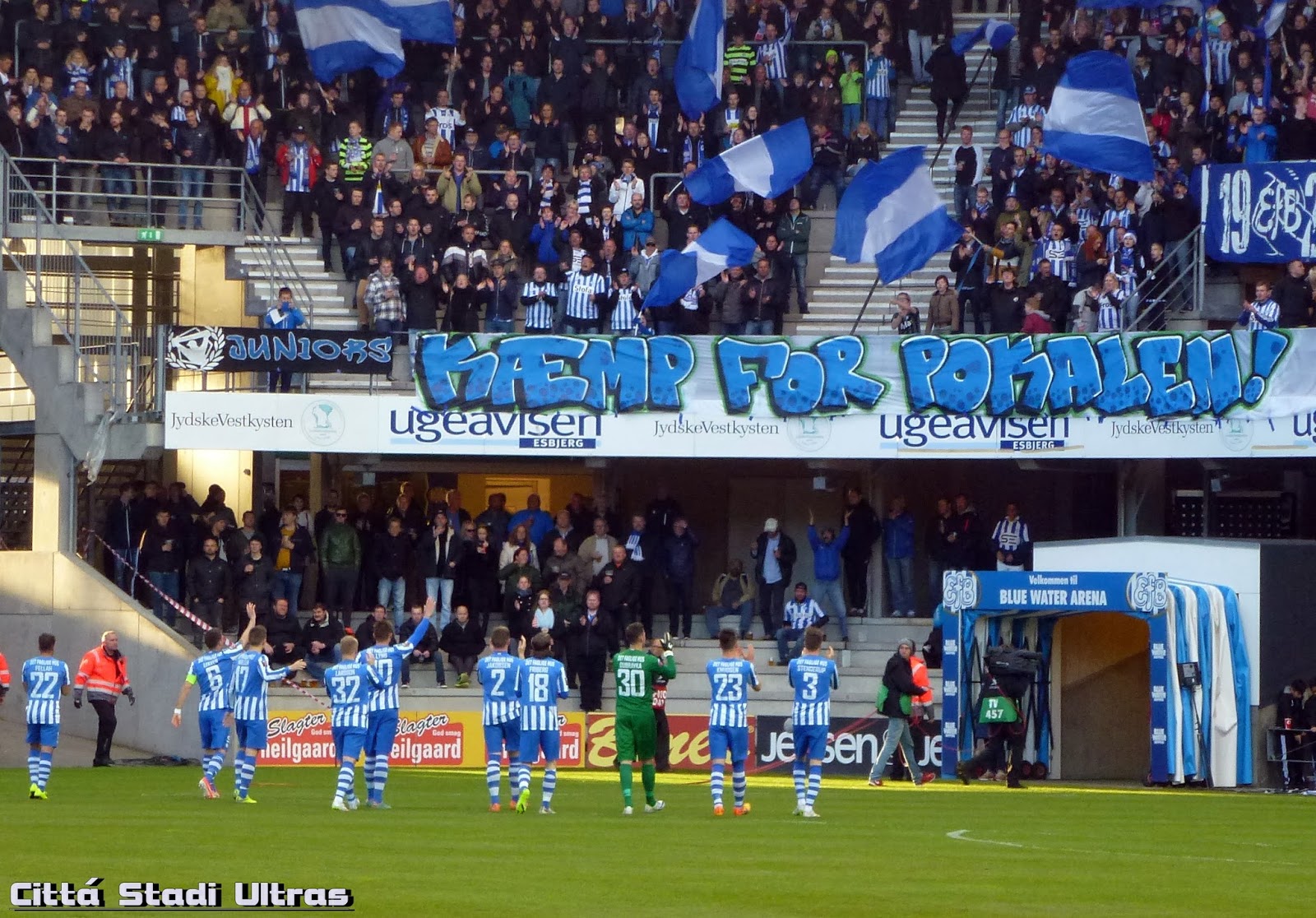 Città Stadi Ultras: Esbjerg FB - FC Kopenhagen