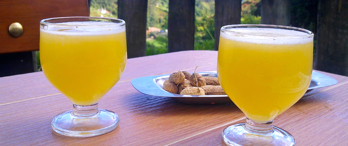 Poncha feita exclusivamente com rum Madeira autenticada - Somos Madeira