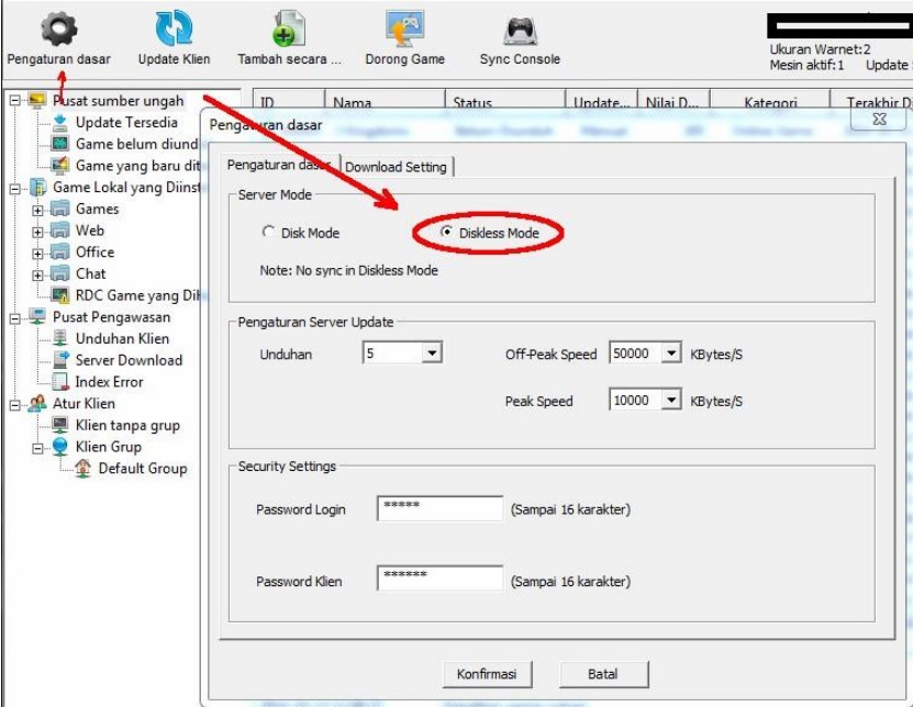 Tutorial Diskless Cyberindo - Azrael