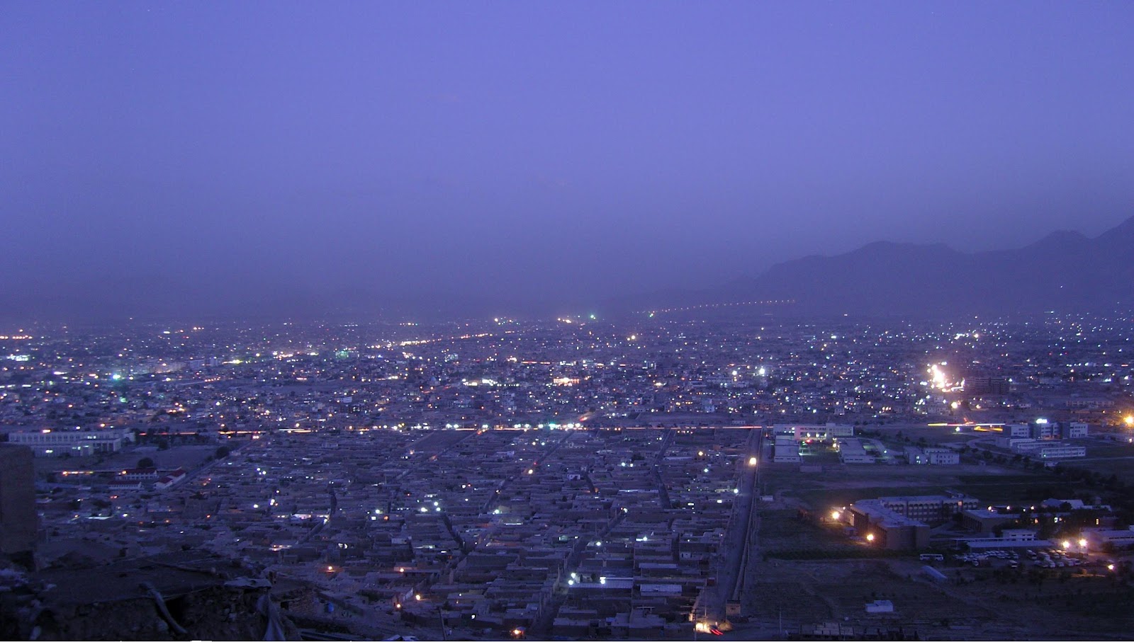 Welcome To The Cities At Night: Kabul (Afghanistan) At Night