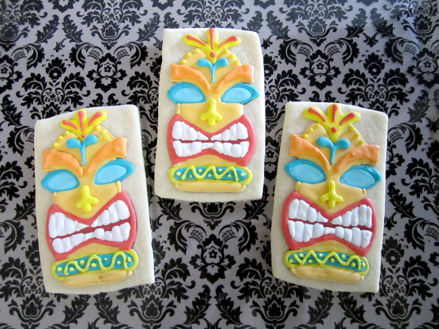 Sugar - Cookies, Cakes and More: Tiki Cookies