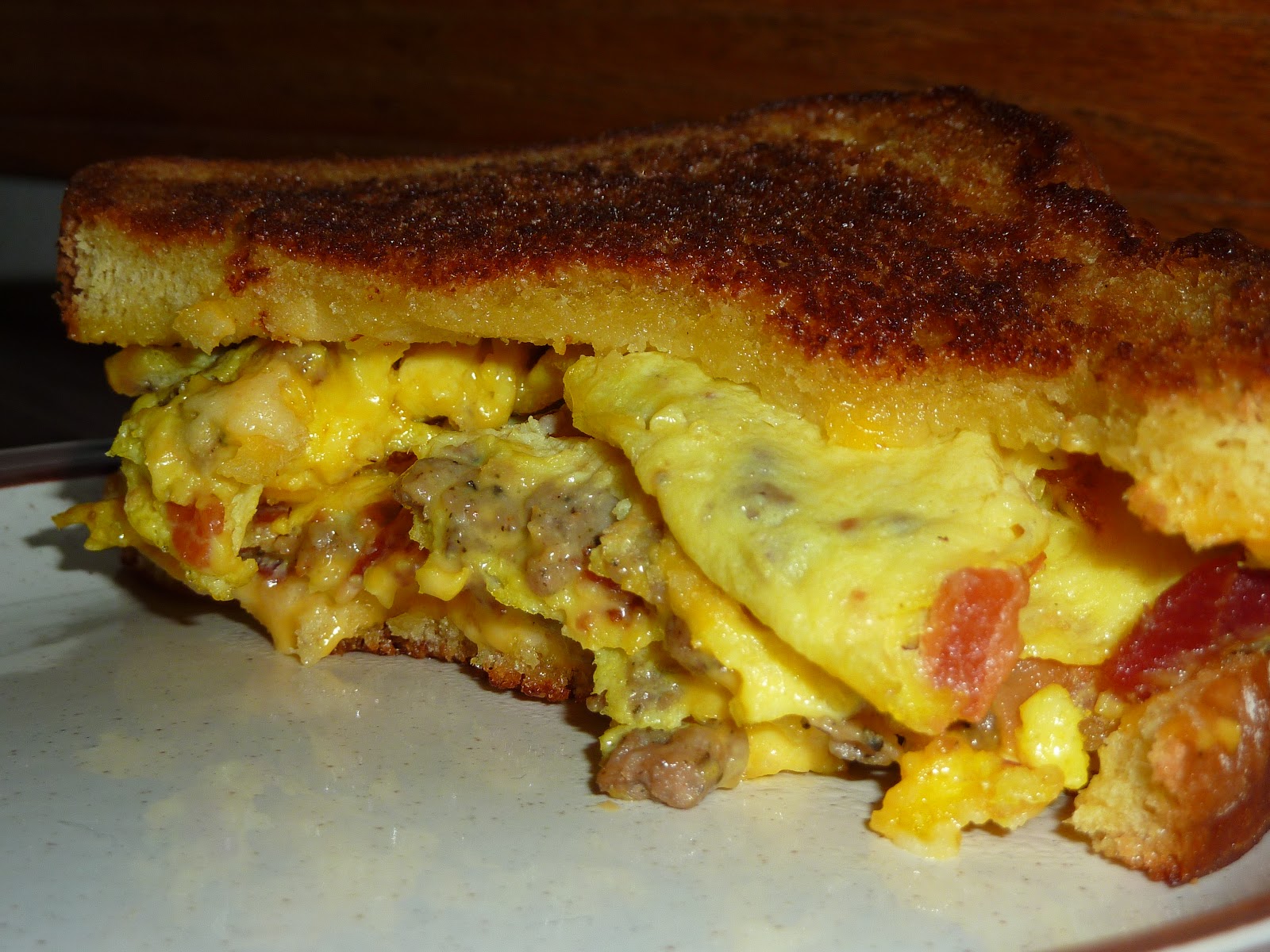 Denny's Grand Slamwich ~ Whimsical Cookery