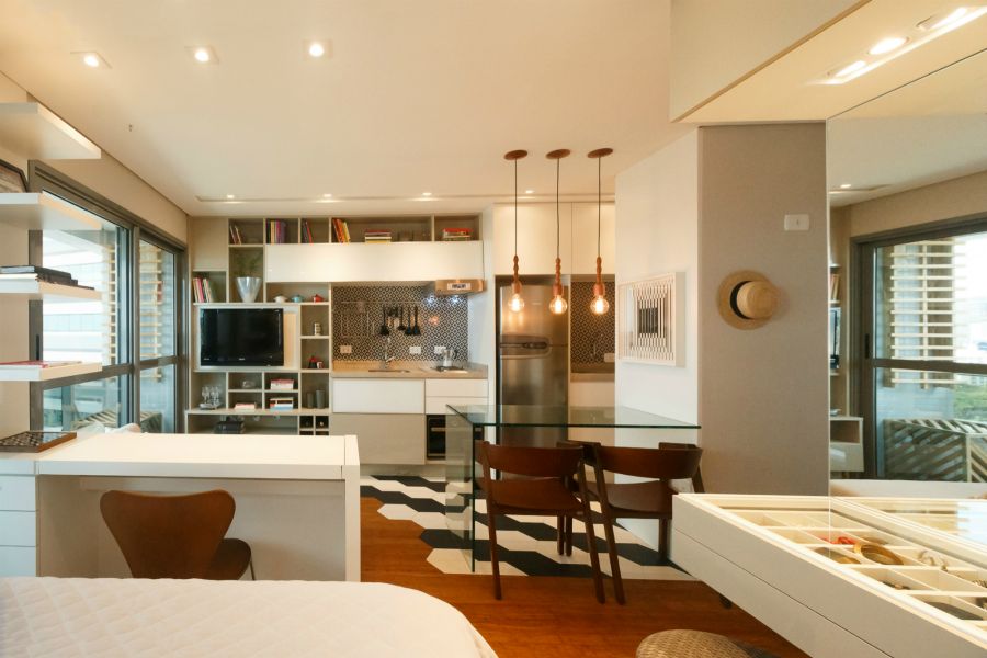 Blog Achados de Decoração : A KITNET DECORADA DESSA MOÇA TEM TUDO NO ...