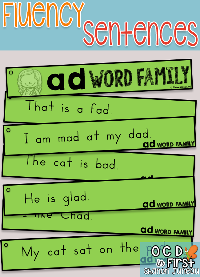 WORD FAMILY TIPS AND TRICKS | OCD in Elementary