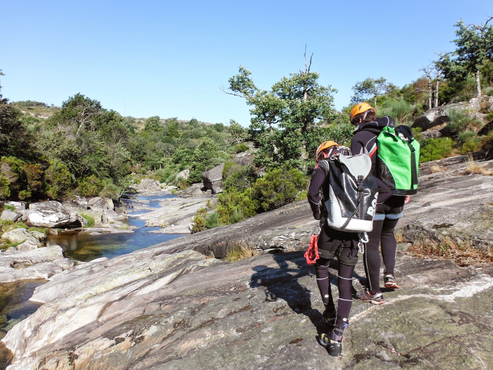 ESCALADA NAS PORTAS DE ALMOURÃO: Rio Poio - Alvadia - Ribeira de Pena