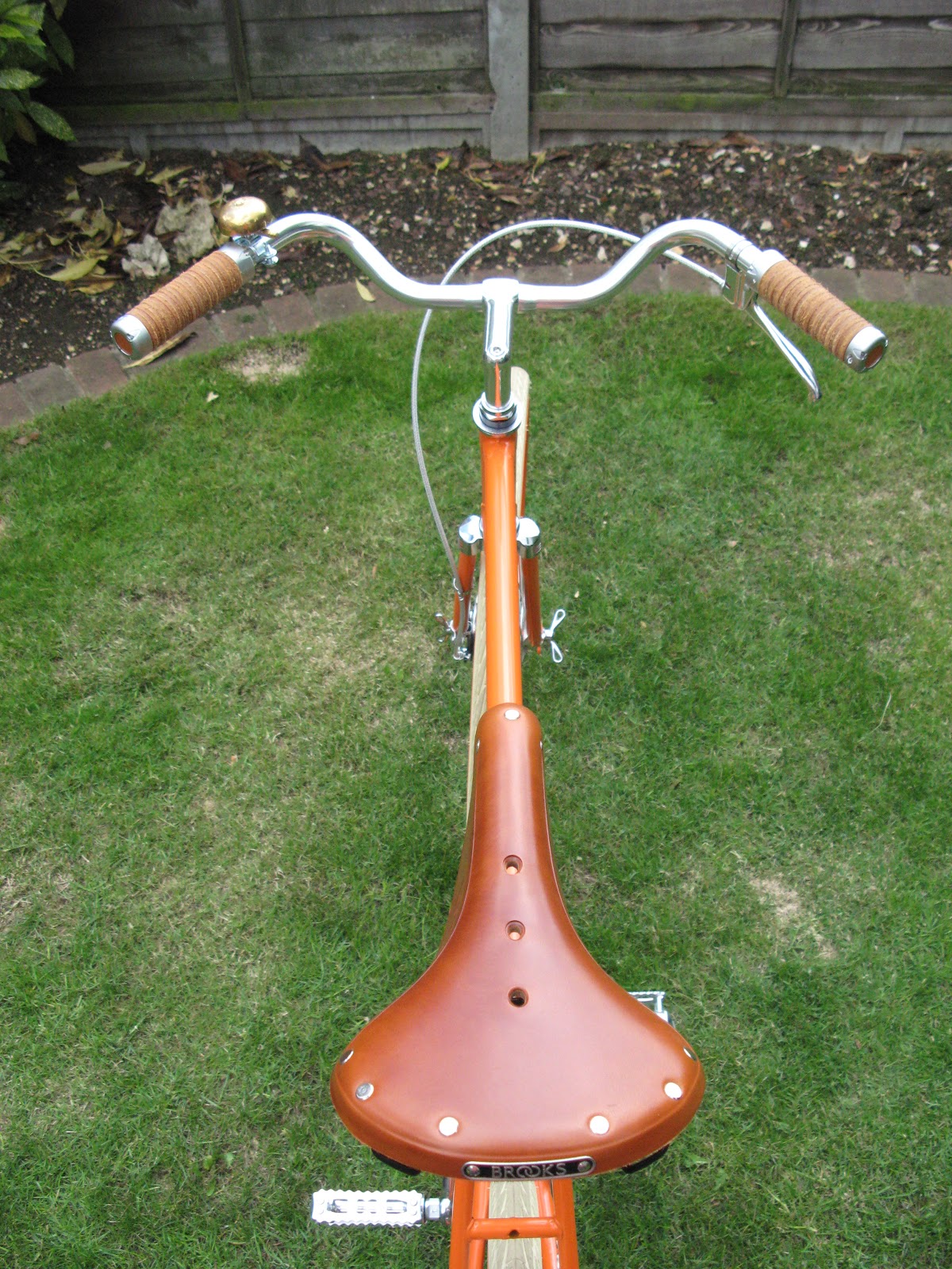 Just My Bike: BSA Wayfarer turns Orange Guv'nor / Path Racer part 4