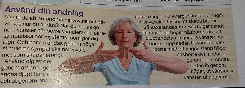 När kroppen kraschar: Använd din andning