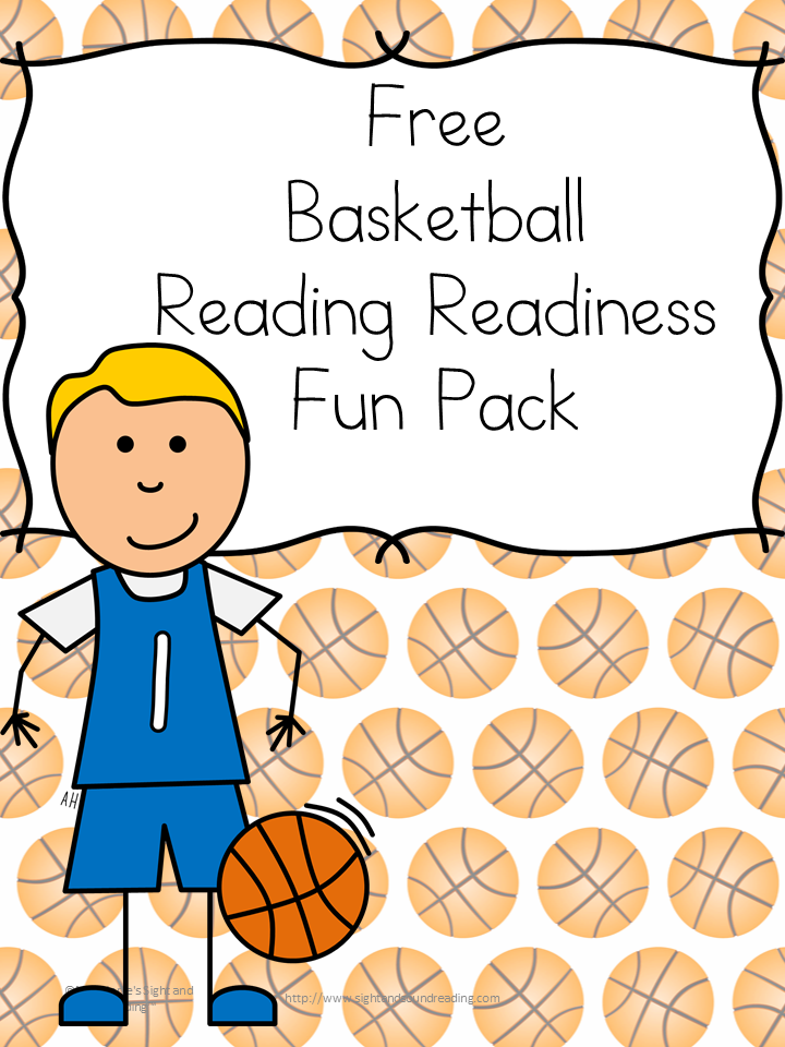 Classroom Freebies Too Basketball Reading Readiness Worksheets