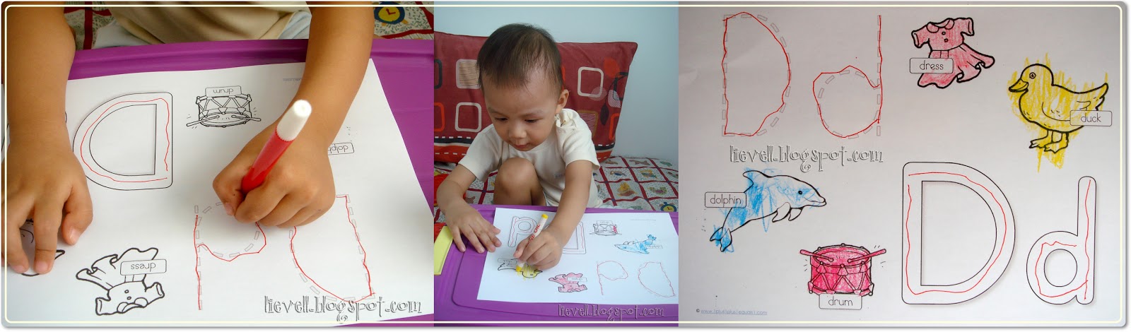 Preschool : Letter D - Lievell