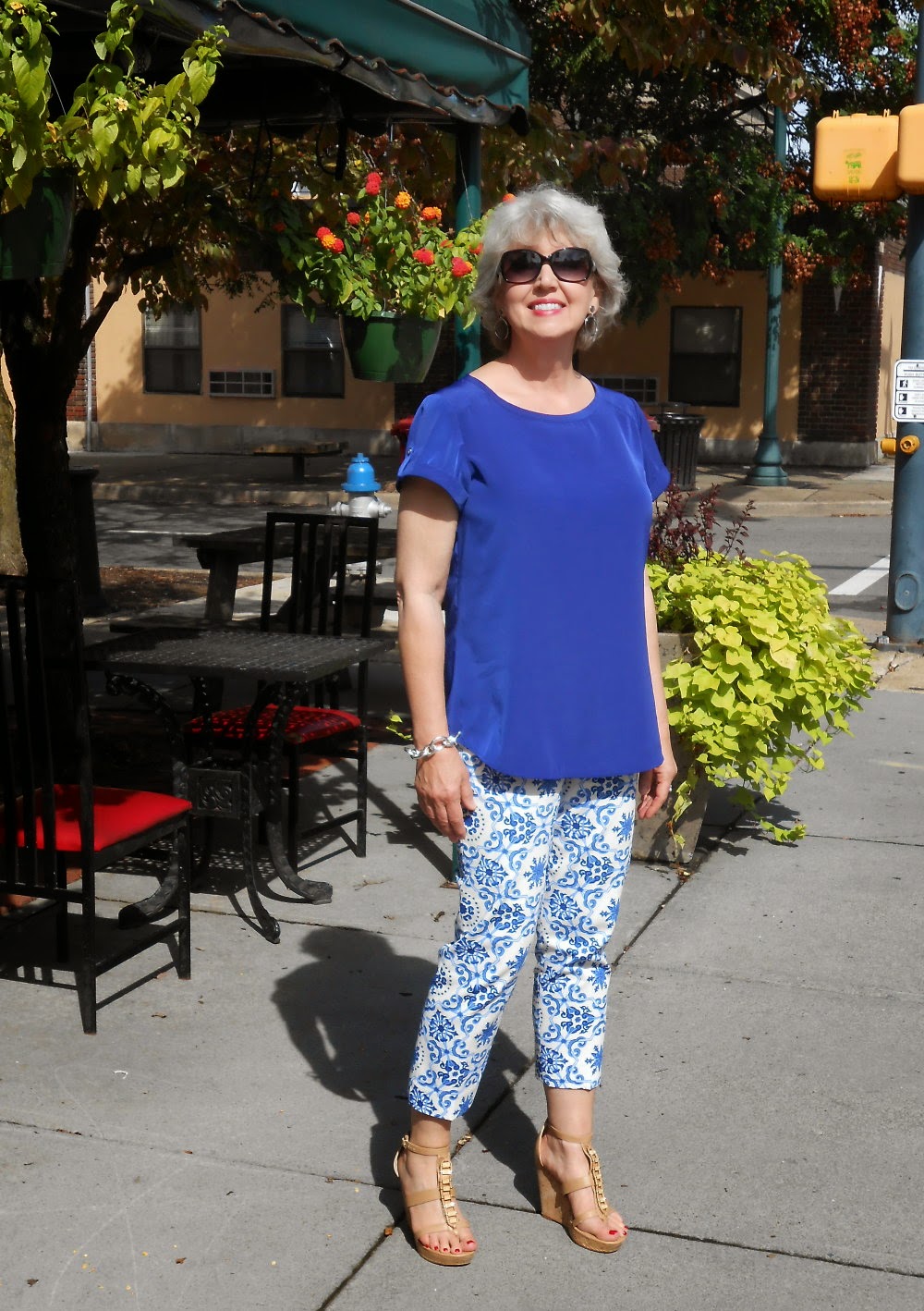 Fifty, not Frumpy: Wear It Wednesday - Prints