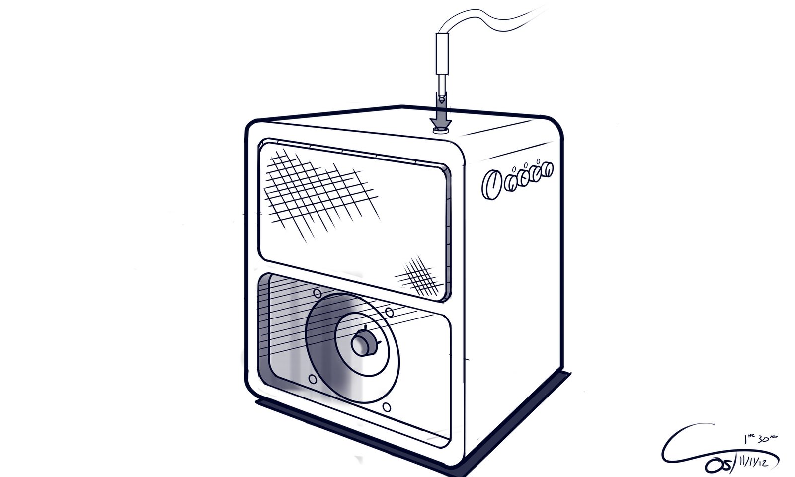 Complx Design: D12MU - Guitar Amp
