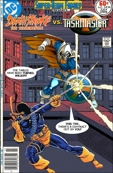Taskmaster Vs Deathstroke