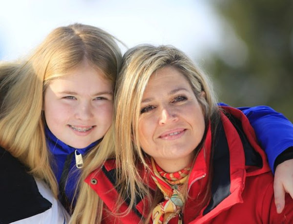 Dutch Royal Family annual winter photocall in Lech 2016