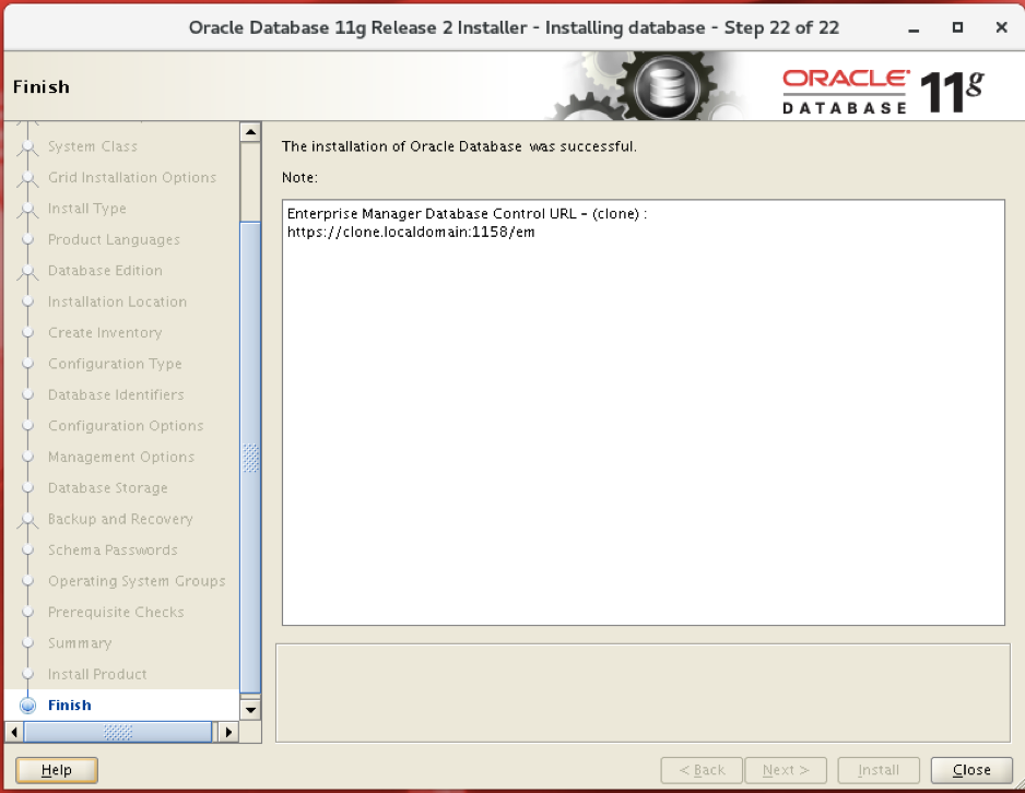 Oracle Database 11.2.0.4 Installation and Configuration on Linux 7.5 ...