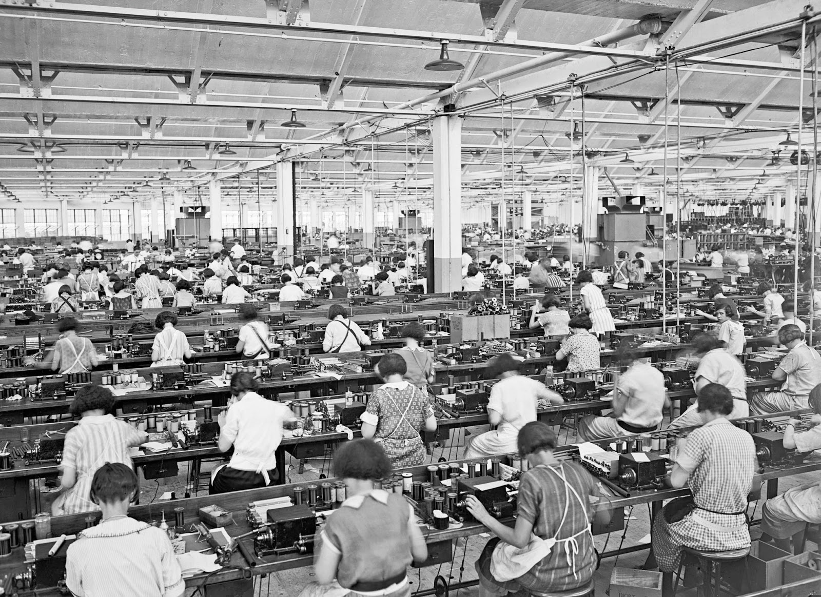 History in Photos: Atwater Kent radio factory