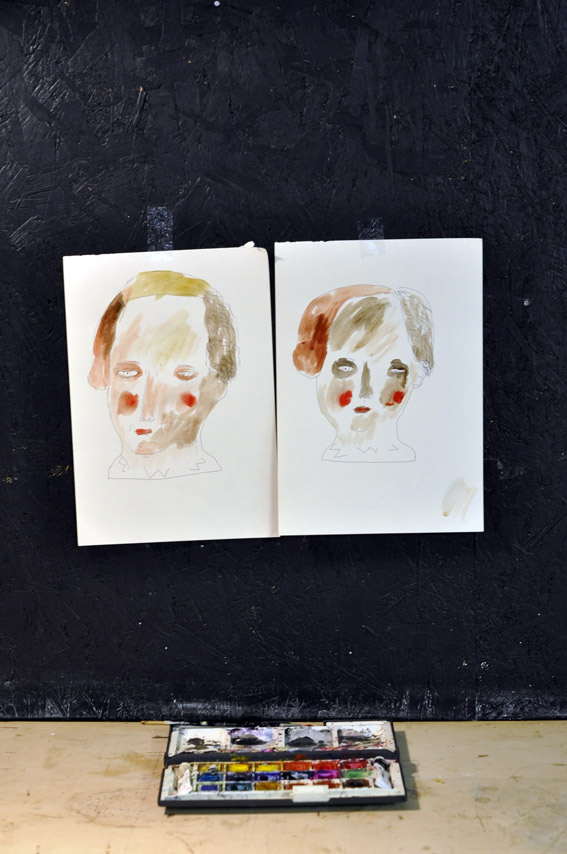 Claire Loder: daubing