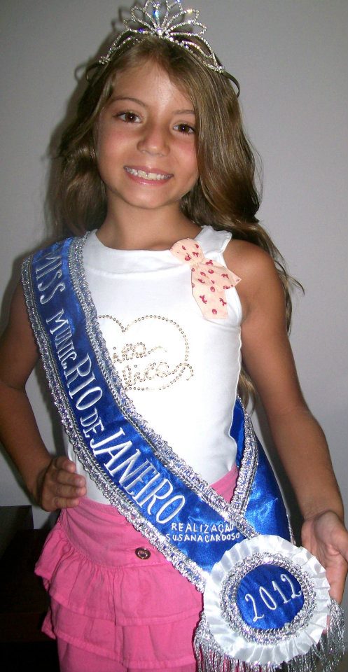 Júlia Lourenço: Mini MISS MUNICÍPIO DO RIO DE JANEIRO 2012