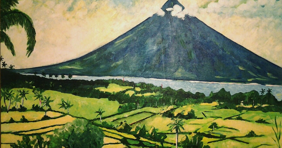 Mayon Volcano Drawing