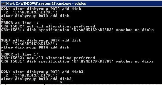 Rakesh Soni Oracle Dba Adding Disk In Diskgroup