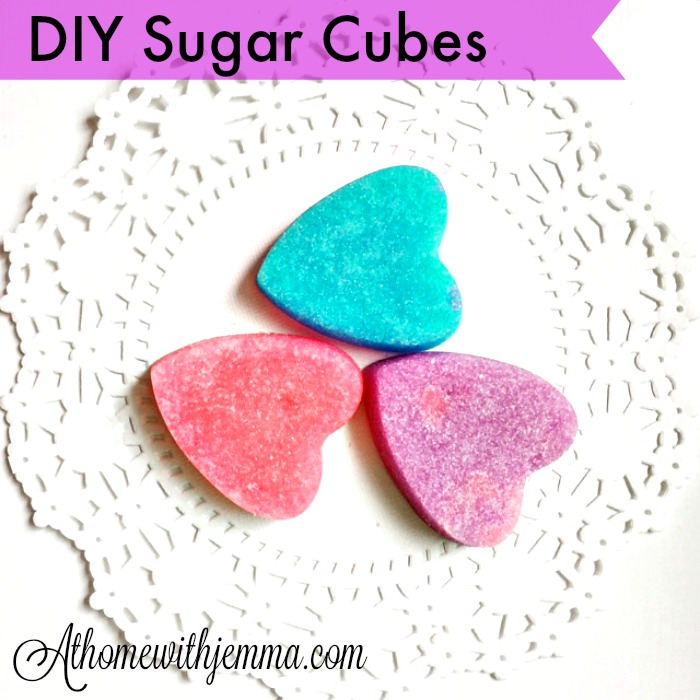 DIY Sugar Cubes - At Home with Jemma
