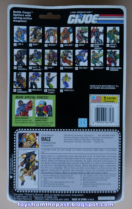 Toys from the Past: #602 G.I. JOE - MACE, LONG ARM and GRISTLE (Nr. 29 ...