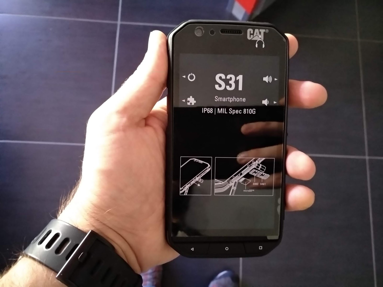 CAT S31 - Análise a este smartphone com protecção Imbatível - ITO ...