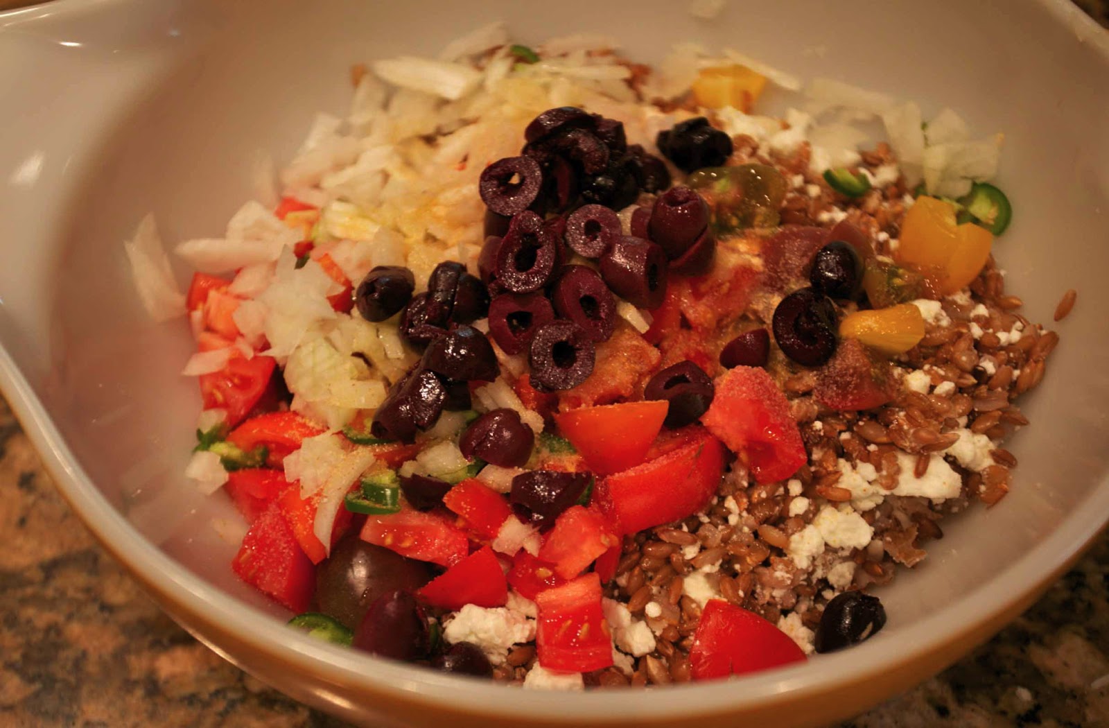 Rye Berry Salad Recipe