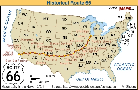 Exploring the American West: Route 66 Museum Kingman, Arizona August 19 ...