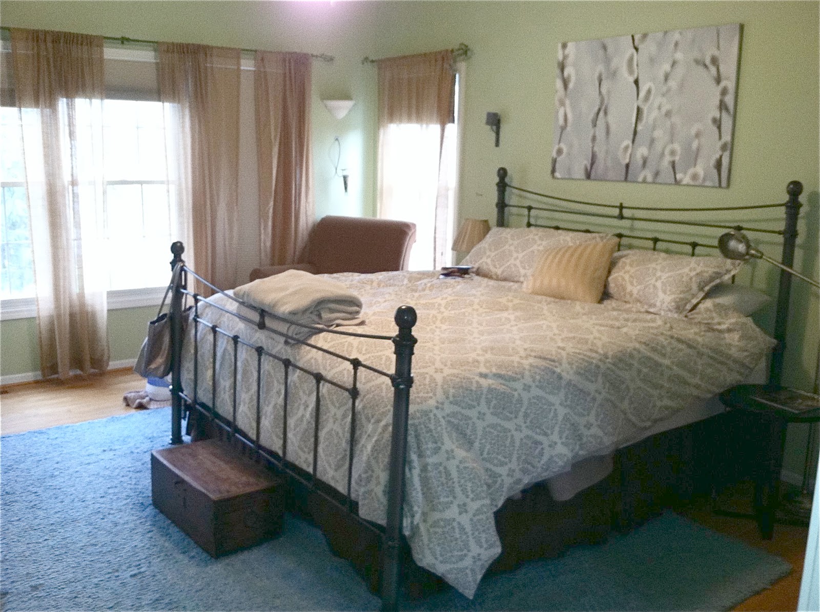 The Yellow Cape Cod: Dramatic Master Bedroom Makeover~Before and After