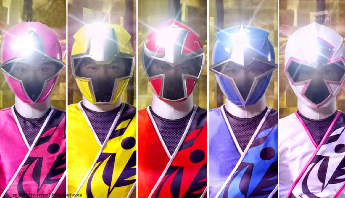 Red and White Sentai: Ninninger Premiere and Wallpapers
